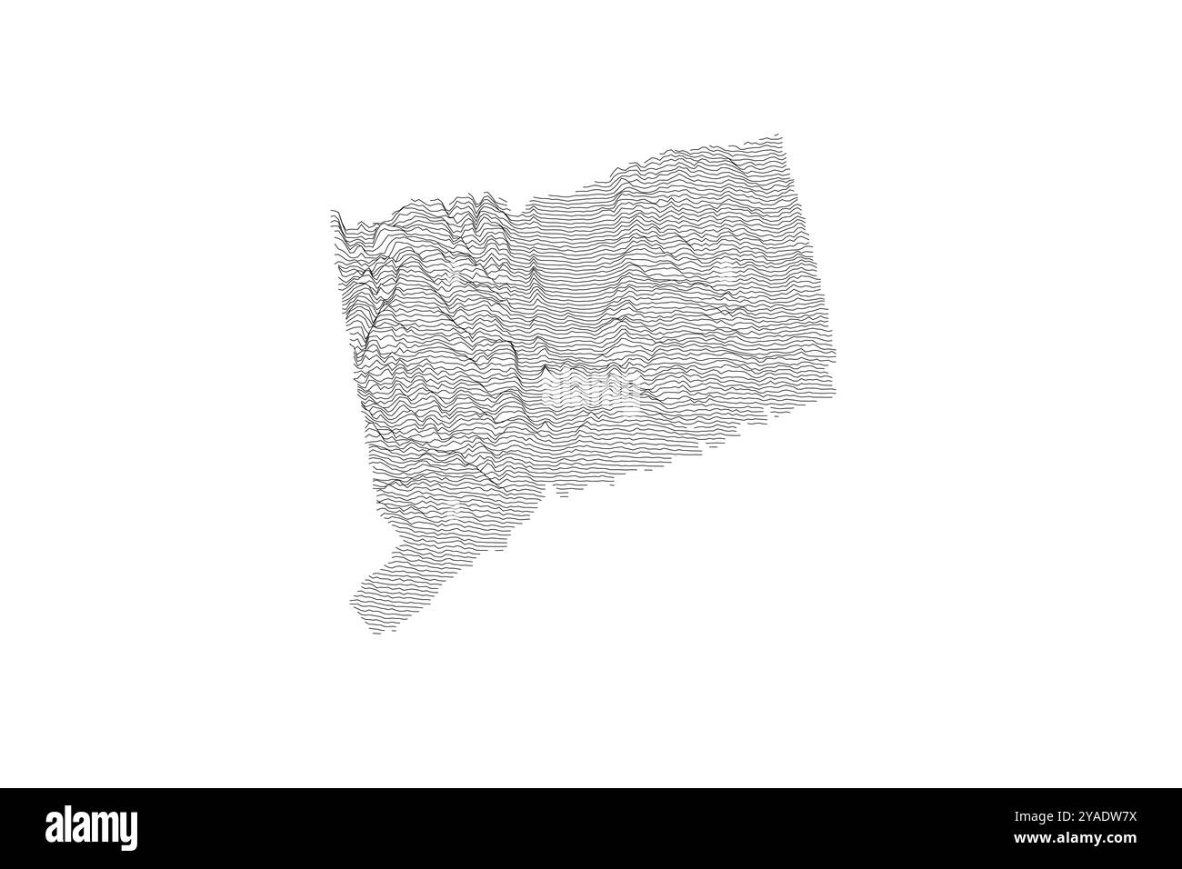 Connecticut ridgeline map: Coastal lowlands to rolling hills ...