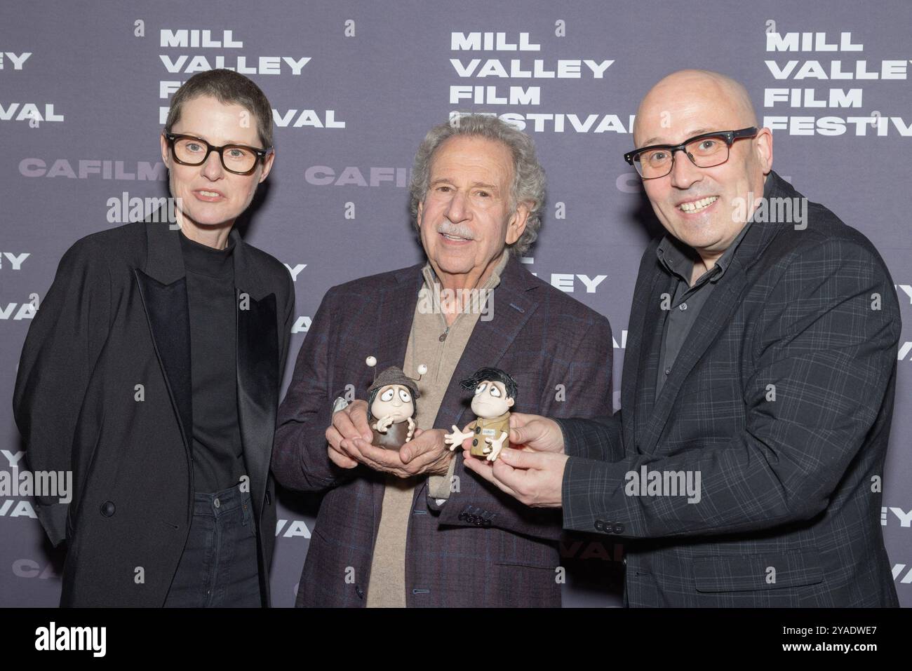 Producer Liz Kearney, Mill Valley Film Festival Executive Director Mark ...