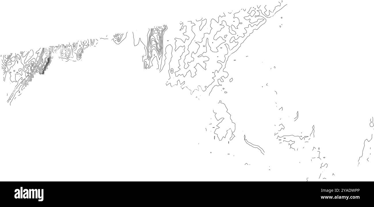 Maryland elevation map hi-res stock photography and images - Alamy