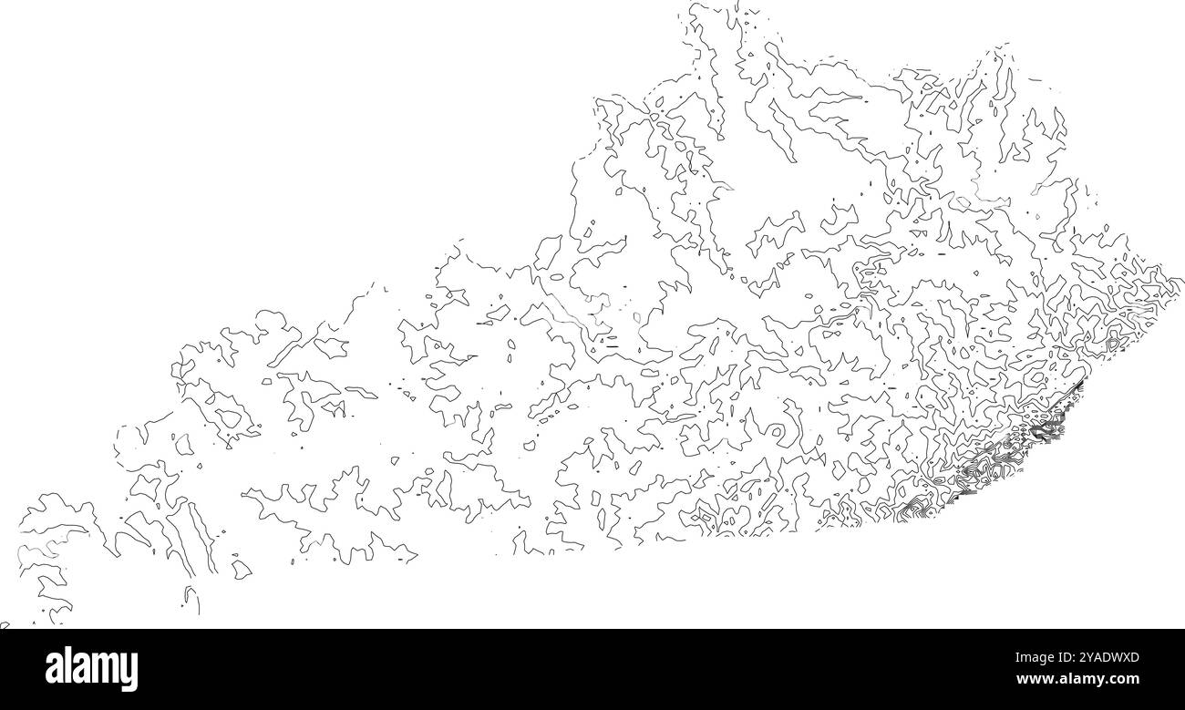 Kentucky physiography hi-res stock photography and images - Alamy