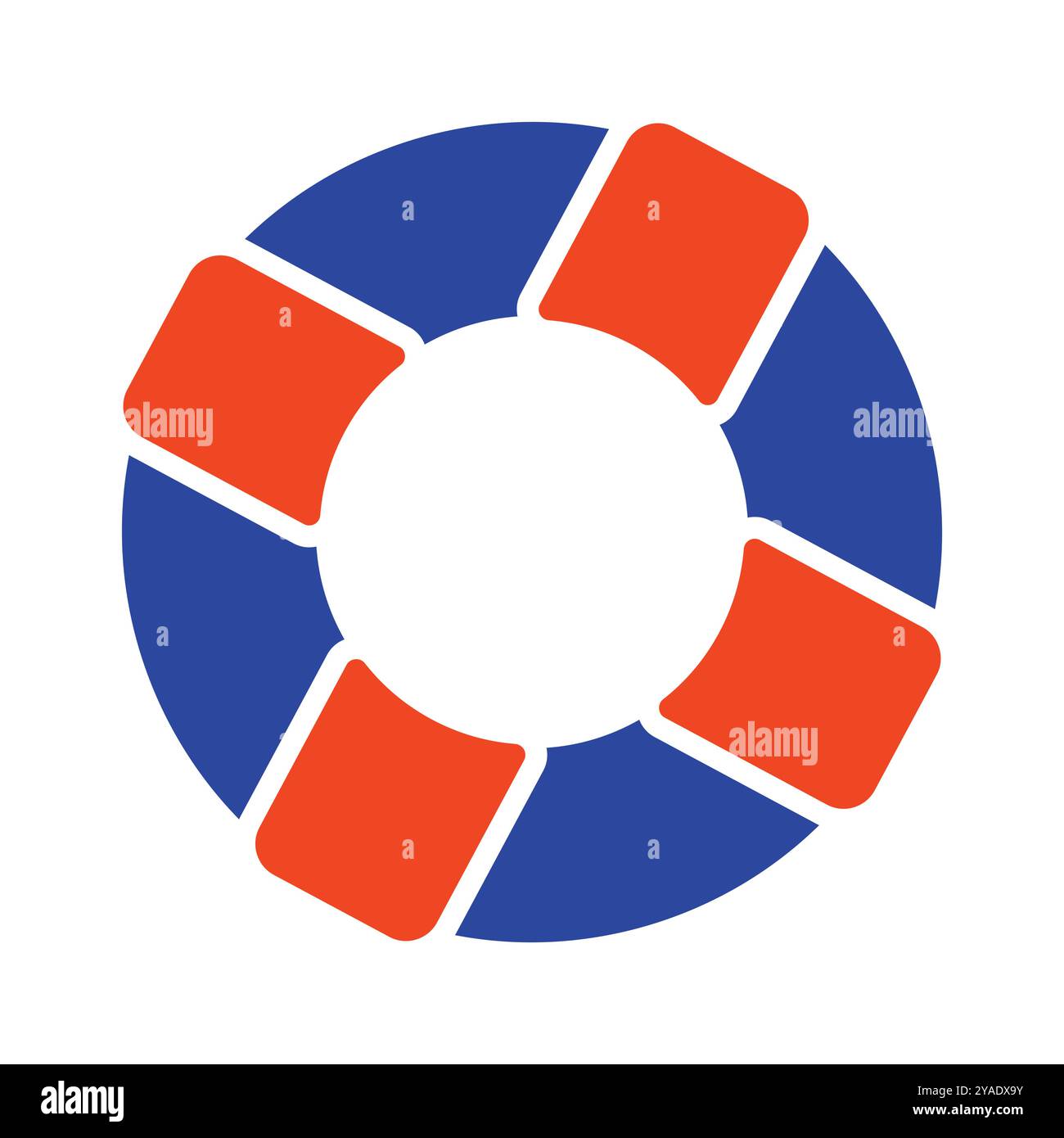 Life ring vector icon. Life preserver symbol. Life saving sign ...