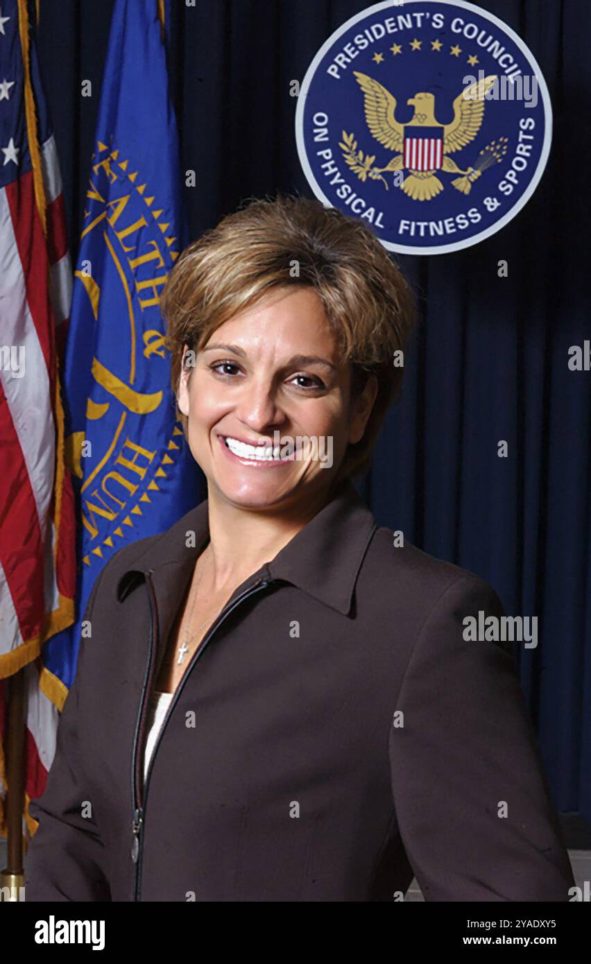 Mary Lou Retton. Portrait of the former Olympic gold medal winning ... Mary Lou Retton. Portrait of the former Olympic gold medal winning ...