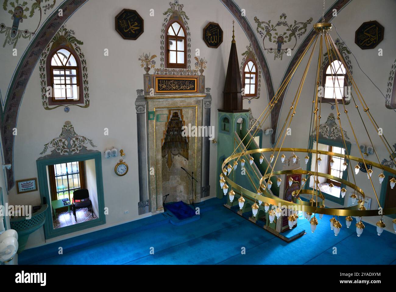 The historical Sultan Murat Pasha Mosque in Pristina, Kosovo, was built ...
