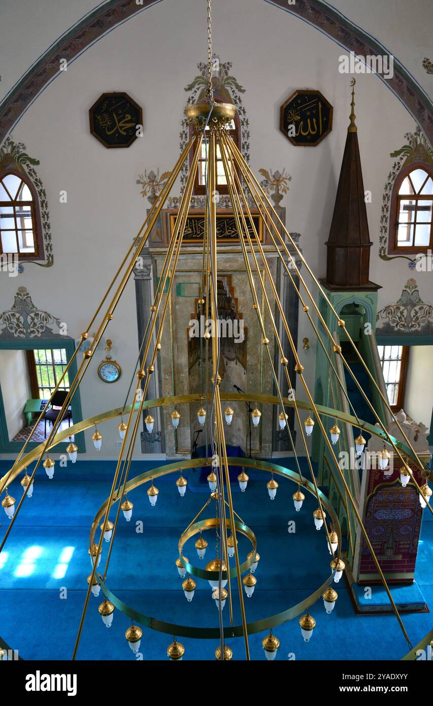 The historical Sultan Murat Pasha Mosque in Pristina, Kosovo, was built ...