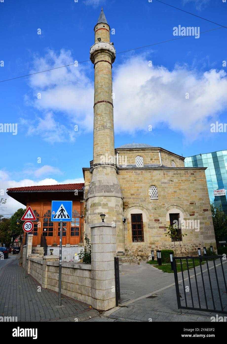 The historical Yasar Pasha Mosque in Pristina, Kosovo, was built by the ...