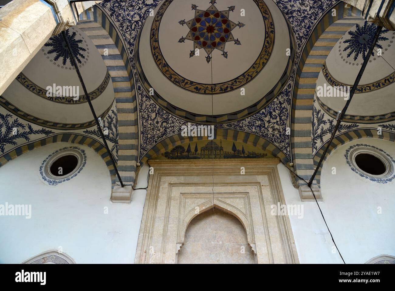 The historical Fatih Sultan Mehmet Mosque in Pristina, Kosovo, was ...