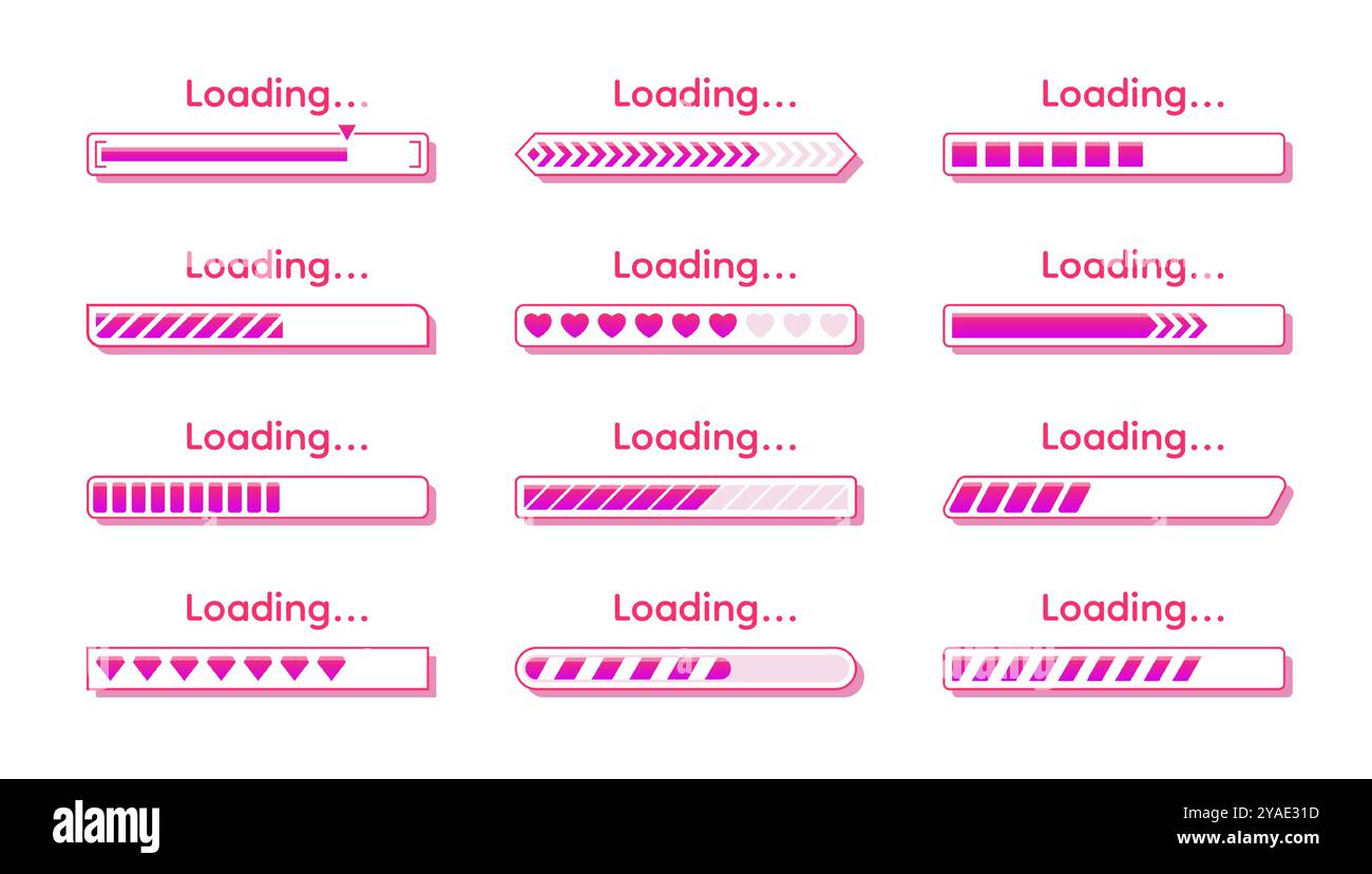 Pink dashboard Stock Vector Images - Alamy