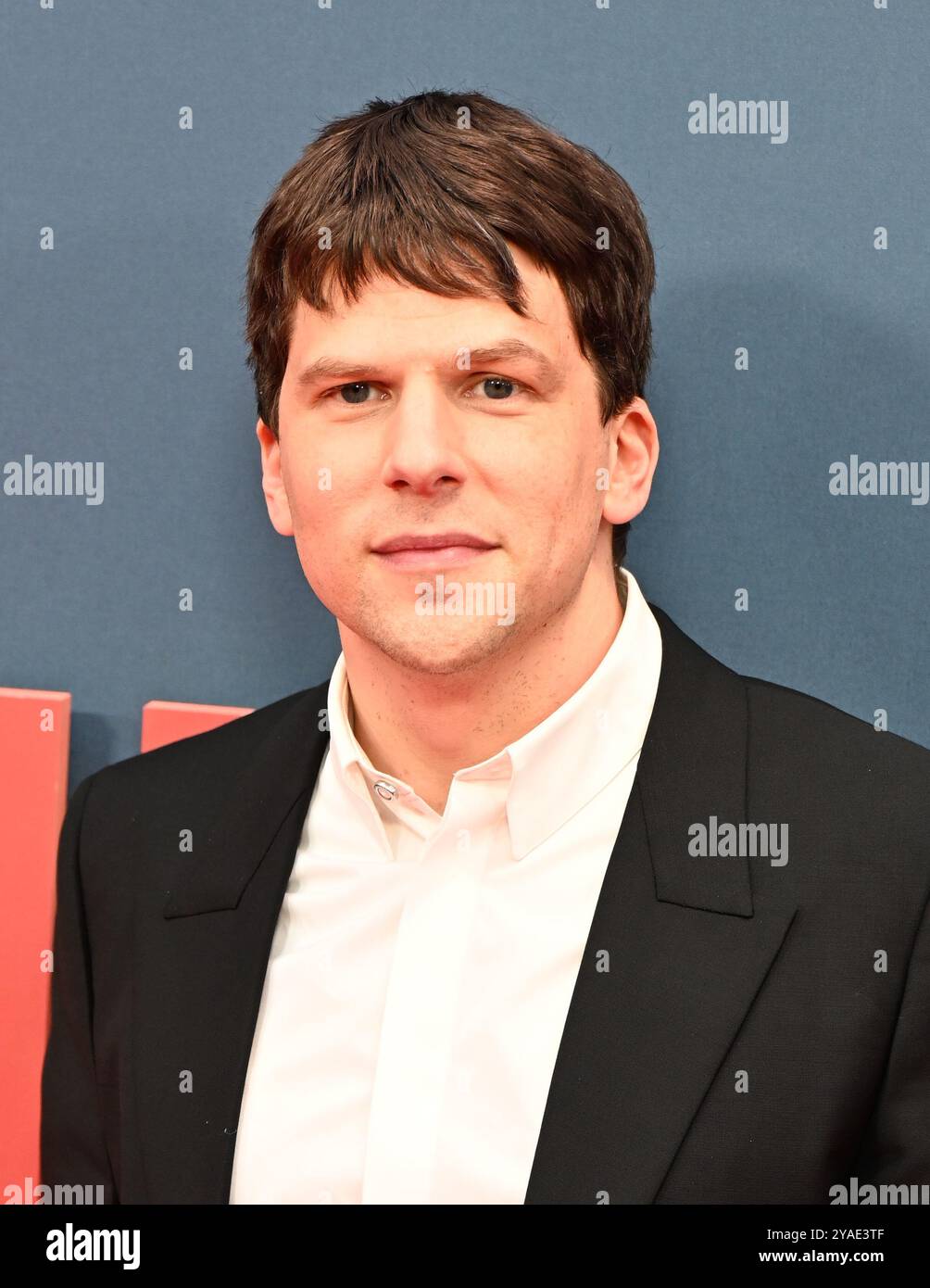LONDON, ENGLAND: 13th October 2024: Jesse Eisenberg attends the "A real ...