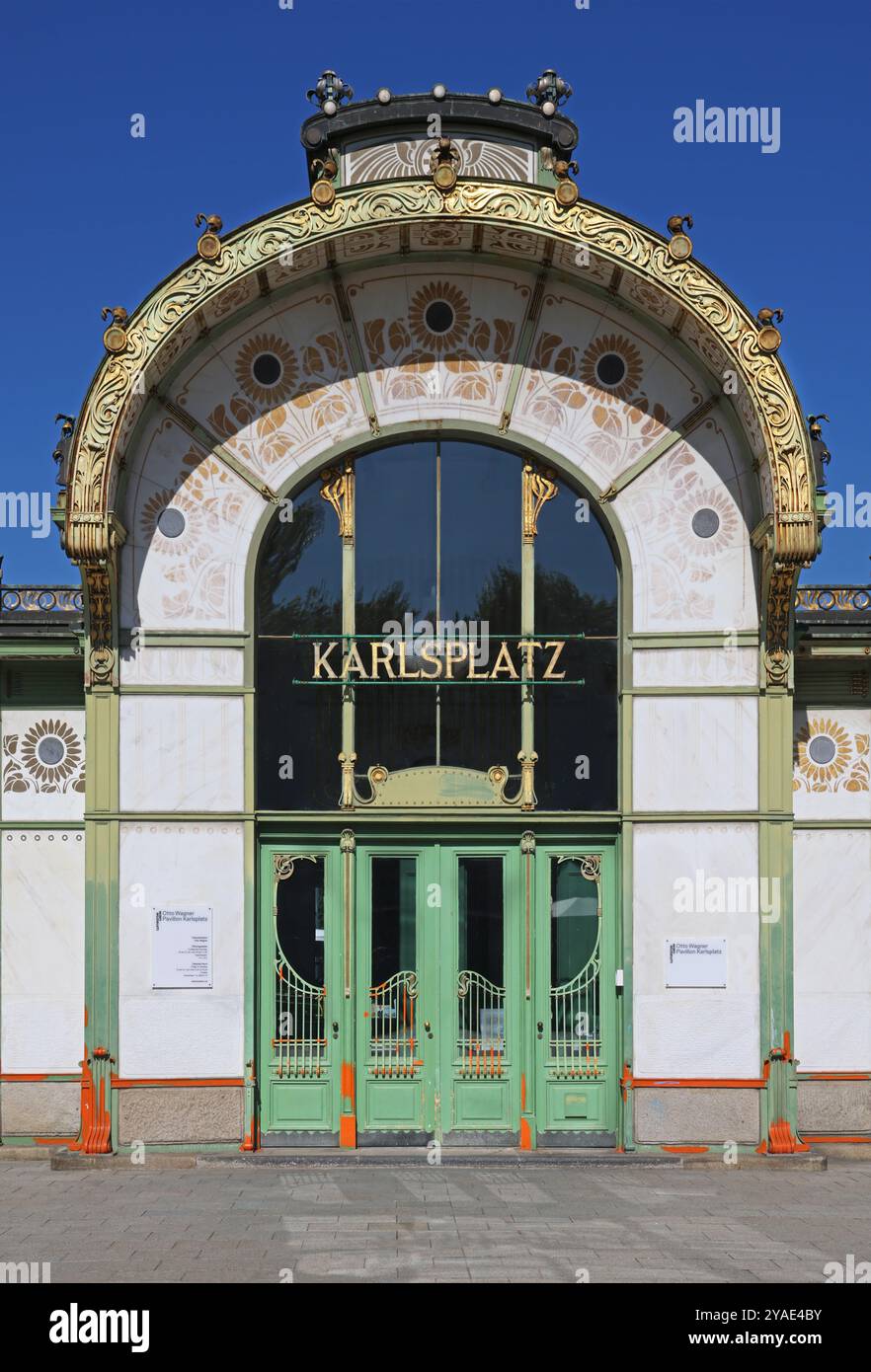Karlsplatz stadtbahn vienna hi-res stock photography and images - Alamy