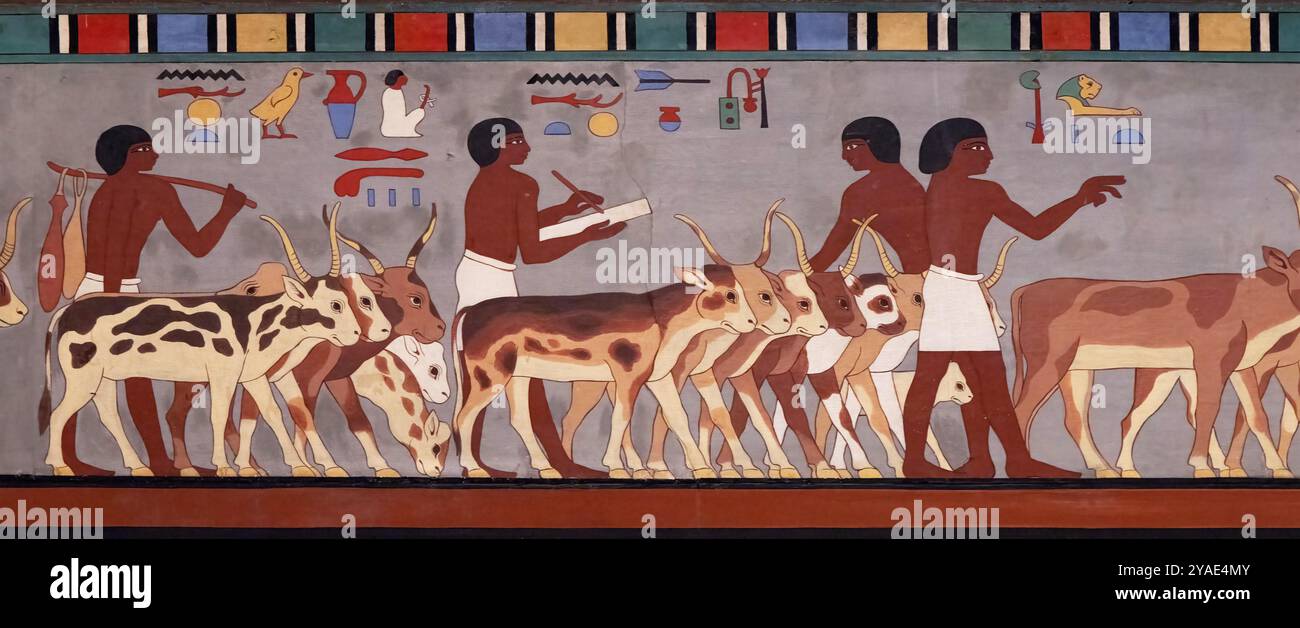 Vienna, Austria - April 26, 2024: Large reproduction of ancient ...