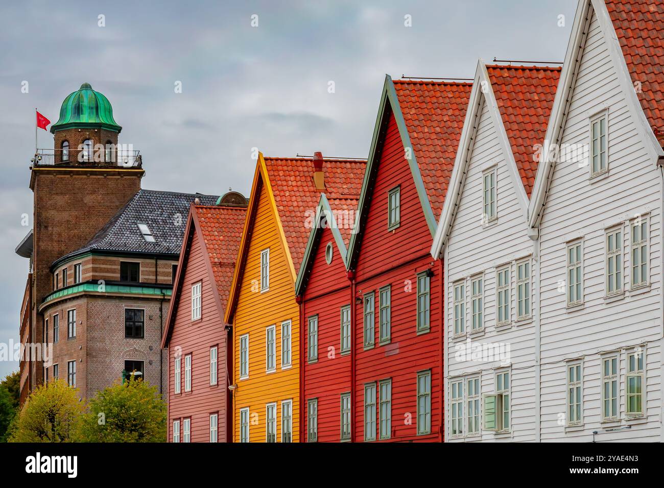 Bergen hanseatic houses hi-res stock photography and images - Alamy