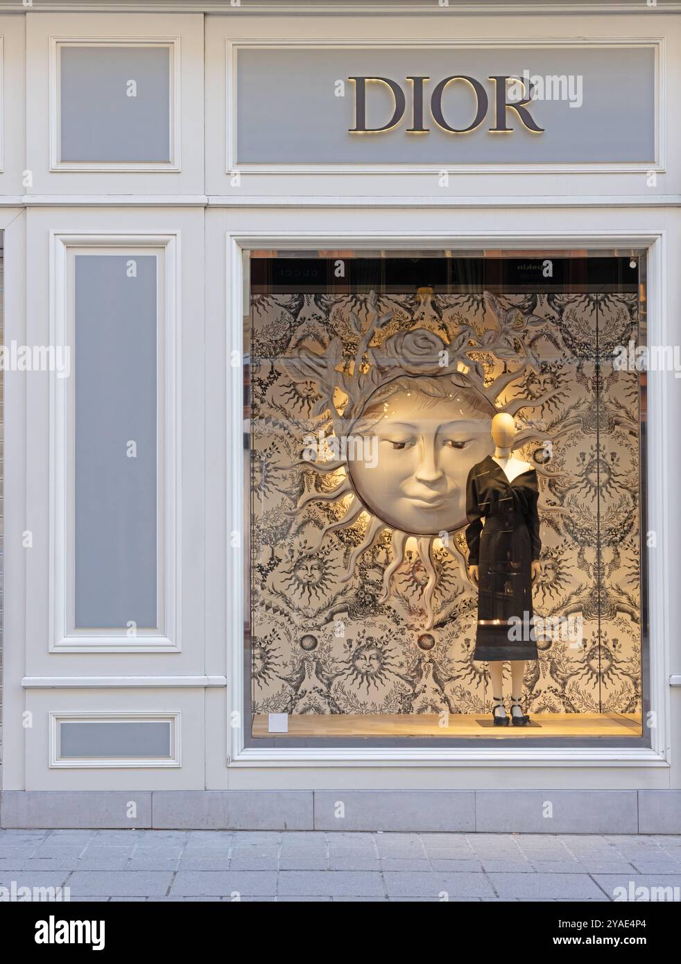 Vienna, Austria - April 26, 2024: Window of stylist Dior in Vienna ...