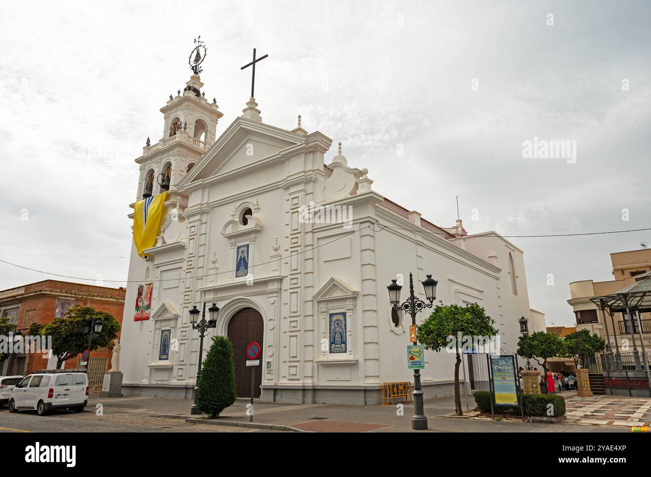 Iglesia Nuestra Señora De Los Dolores in english Our Lady of Sorrows Church in Isla Cristina in ...