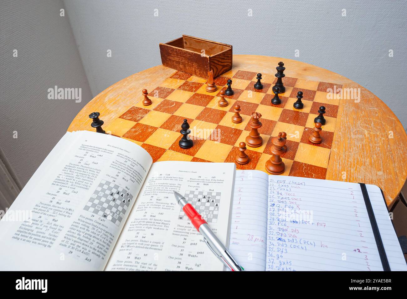 Chess pieces pencil hi-res stock photography and images - Alamy