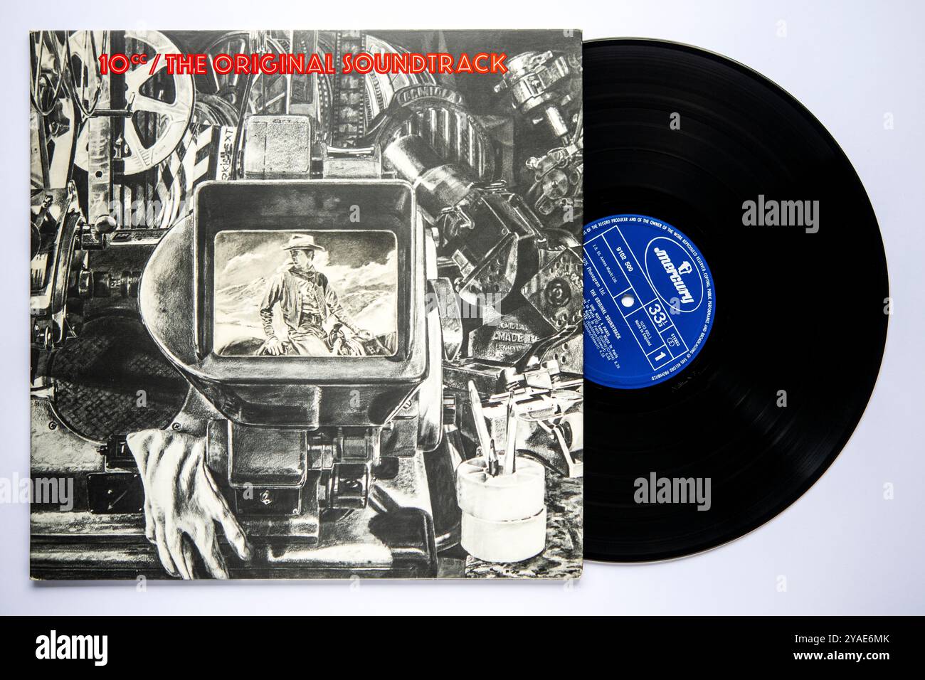 LP cover and vinyl of The Original Soundtrack, the third studio album ...