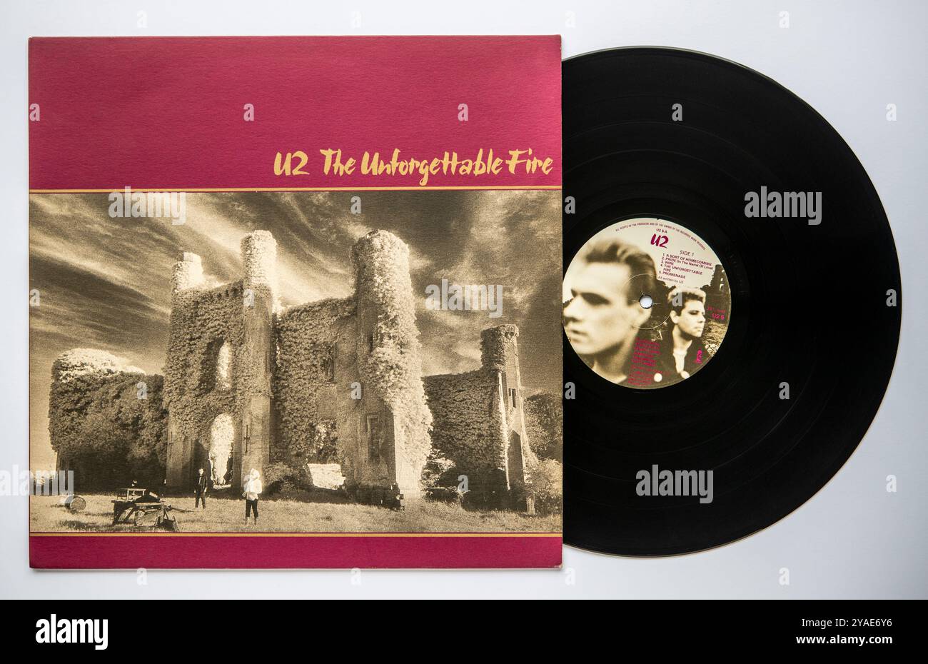 U2 band 1980s hi-res stock photography and images - Alamy