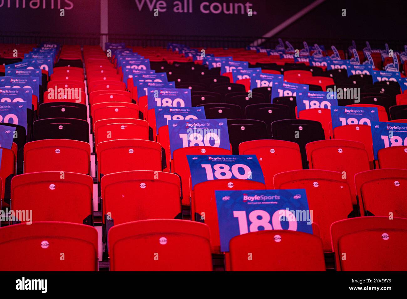 13th October 2024, Mattioli Arena, Leicester, England; 2024 PDC ...