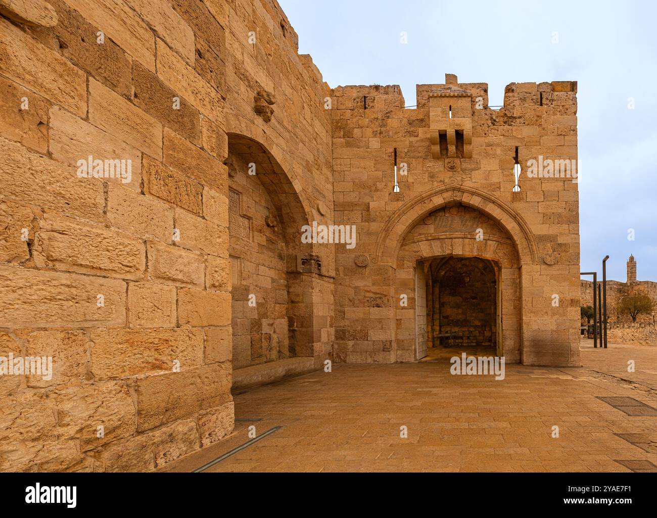 The Jaffa Gate in Jerusalem. Israel Stock Photo - Alamy