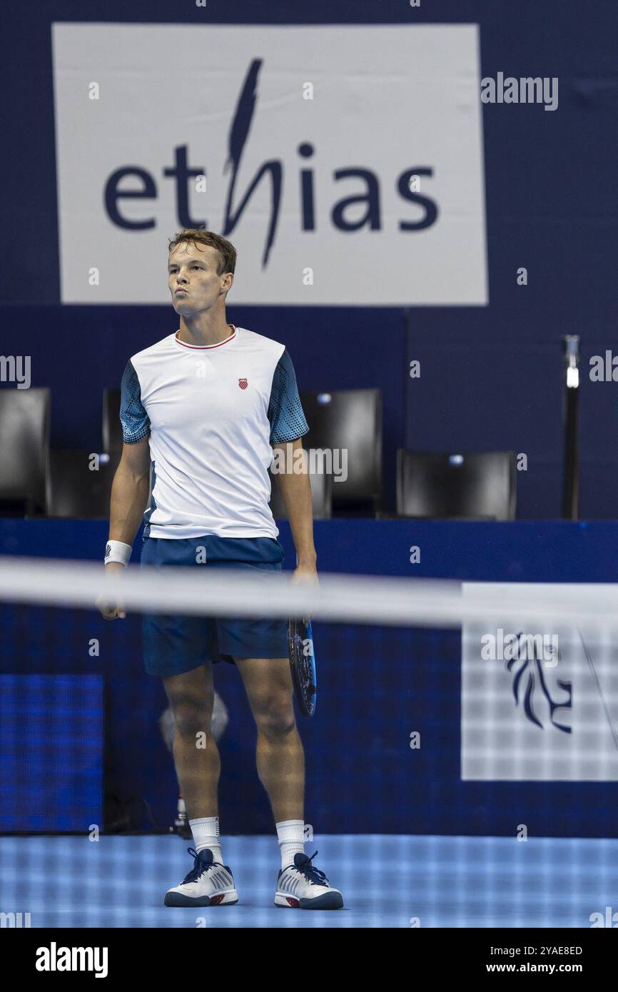 Belgian Michael Geerts pictured during the qualifying phase of the ...