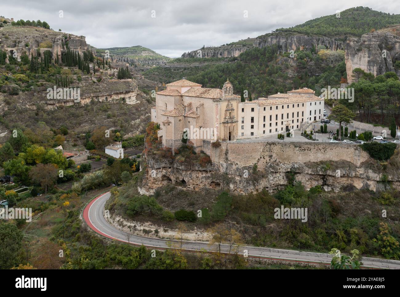 Parador de Cuenca, Castilla–La Mancha, Spain, Europe Stock Photo - Alamy