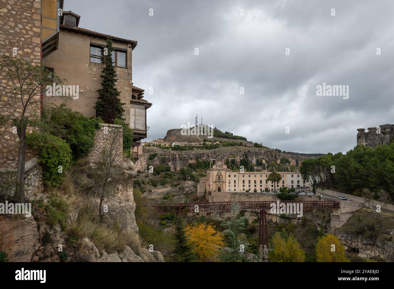 Parador de Cuenca, Castilla–La Mancha, Spain, Europe Stock Photo - Alamy