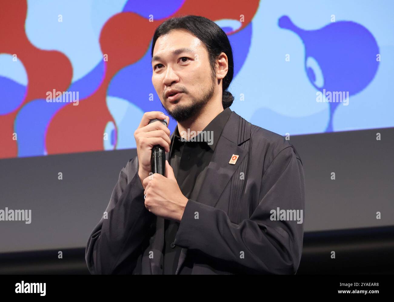 Tokyo, Japan. 13th Oct, 2024. Japanese actor Munetaka Aoki attends a ...