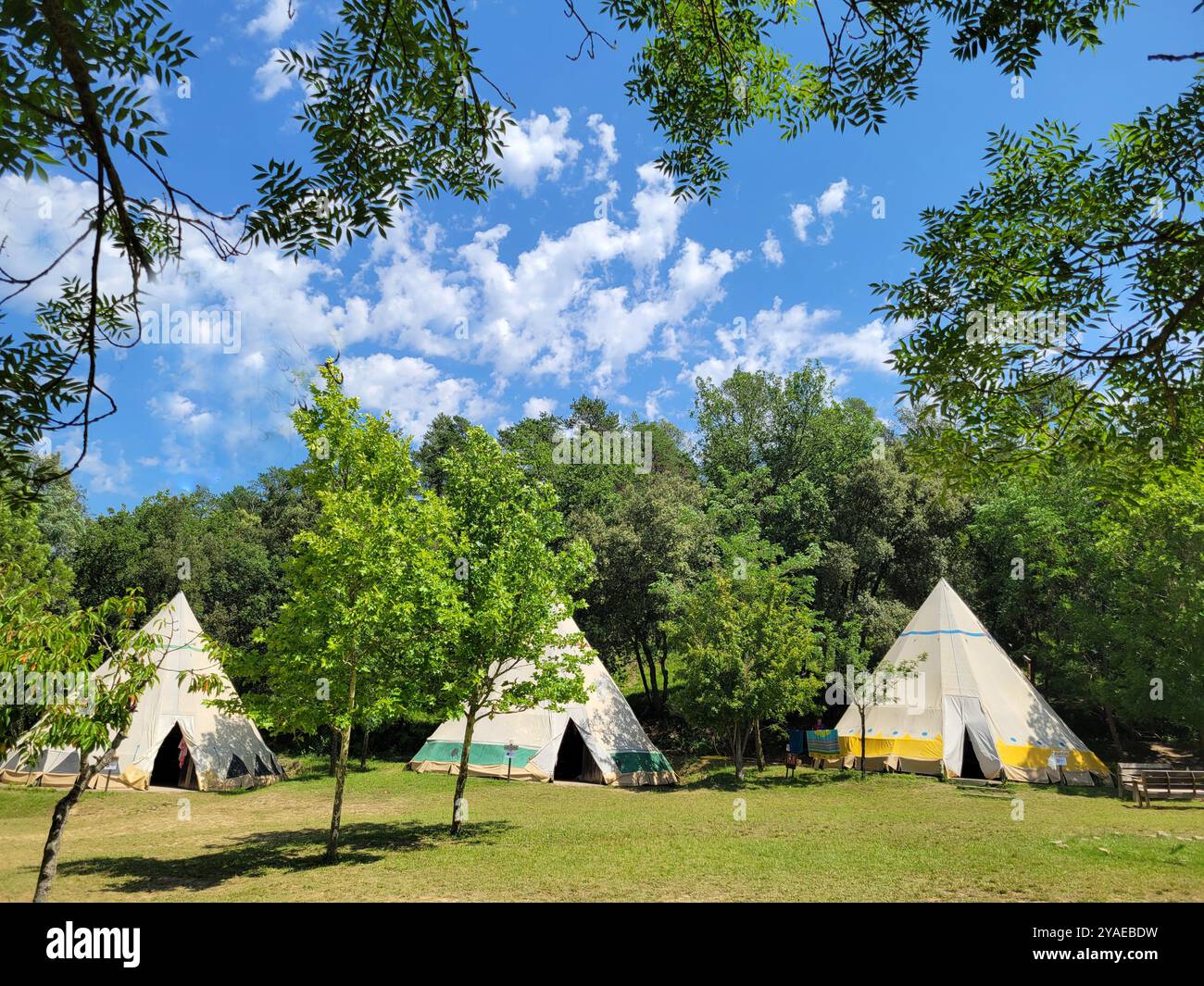 Kids adventure camping hi-res stock photography and images - Alamy