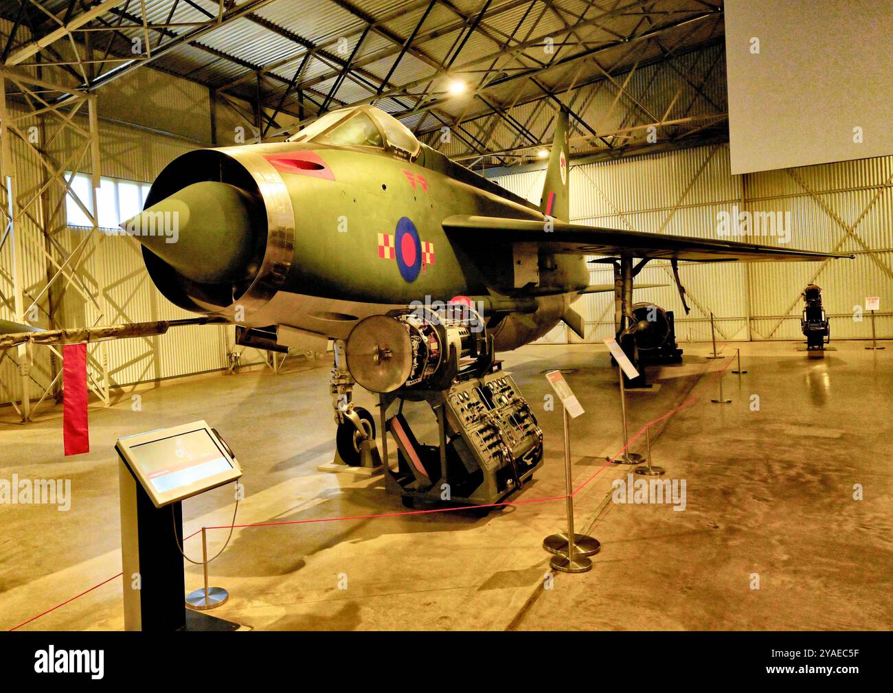 National Museum Of Flight Scotland an English Electric Lightning F 2A ...