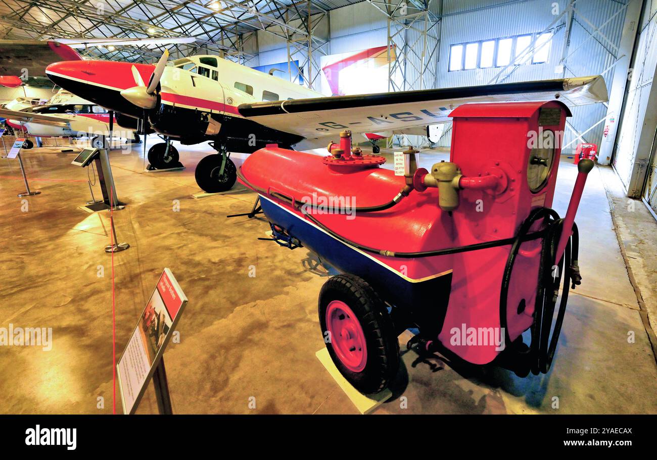 National Museum Of Flight Scotland a Beech E18S G-ASUG twin engined ...