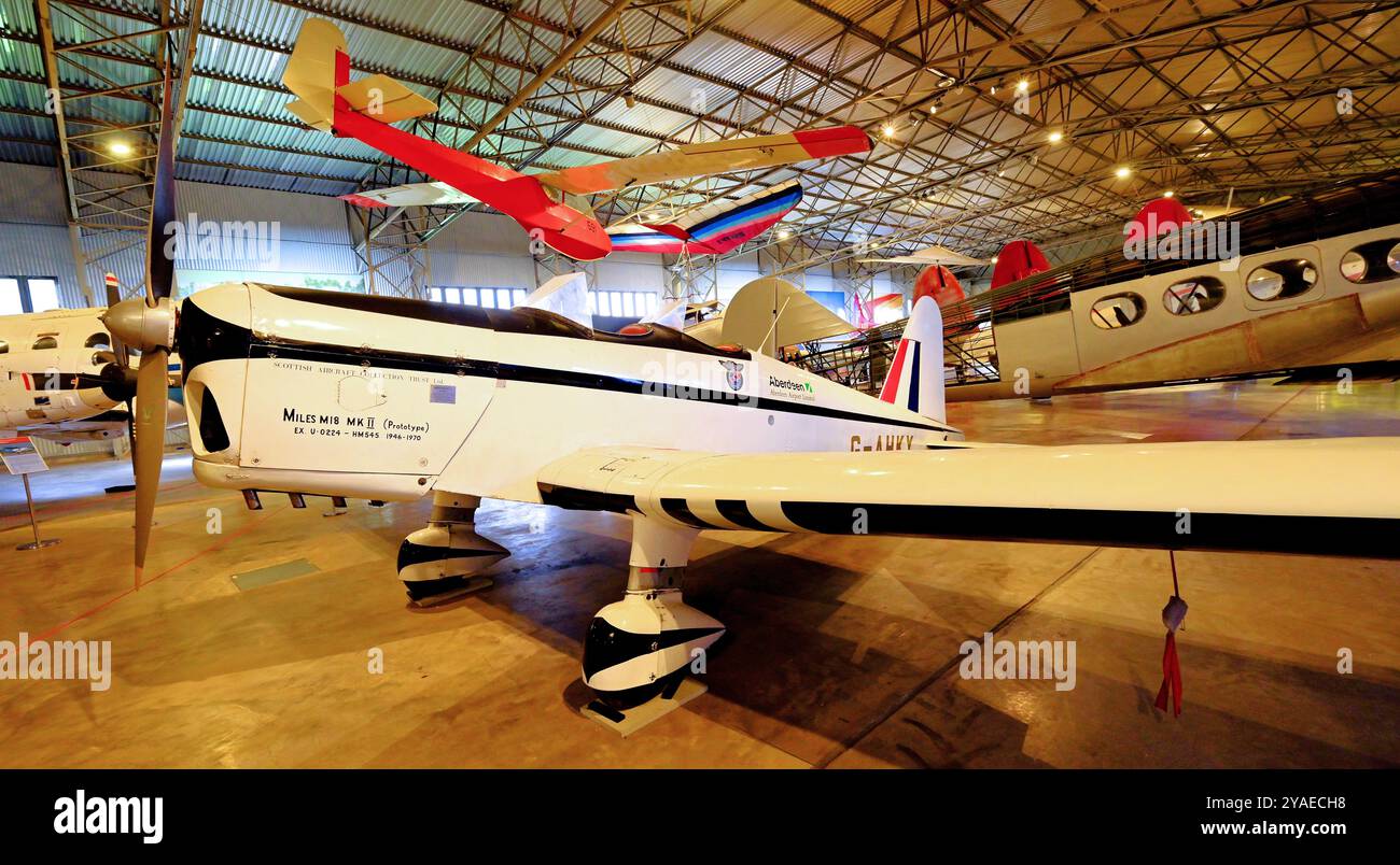 National Museum Of Flight Scotland a Miles M18 fast sport civil ...