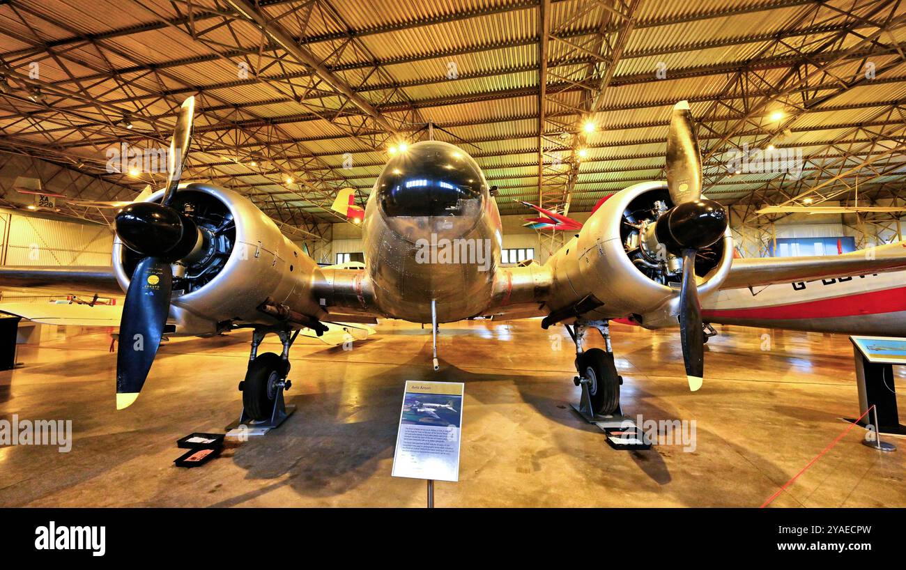 National Museum Of Flight Scotland an Avro Anson training transport and ...