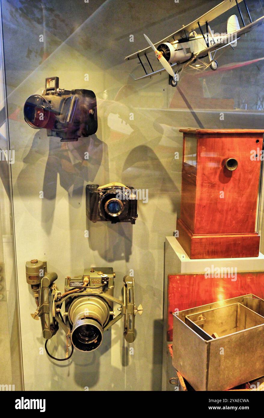 National Museum Of Flight Scotland a selection of aerial survey cameras ...