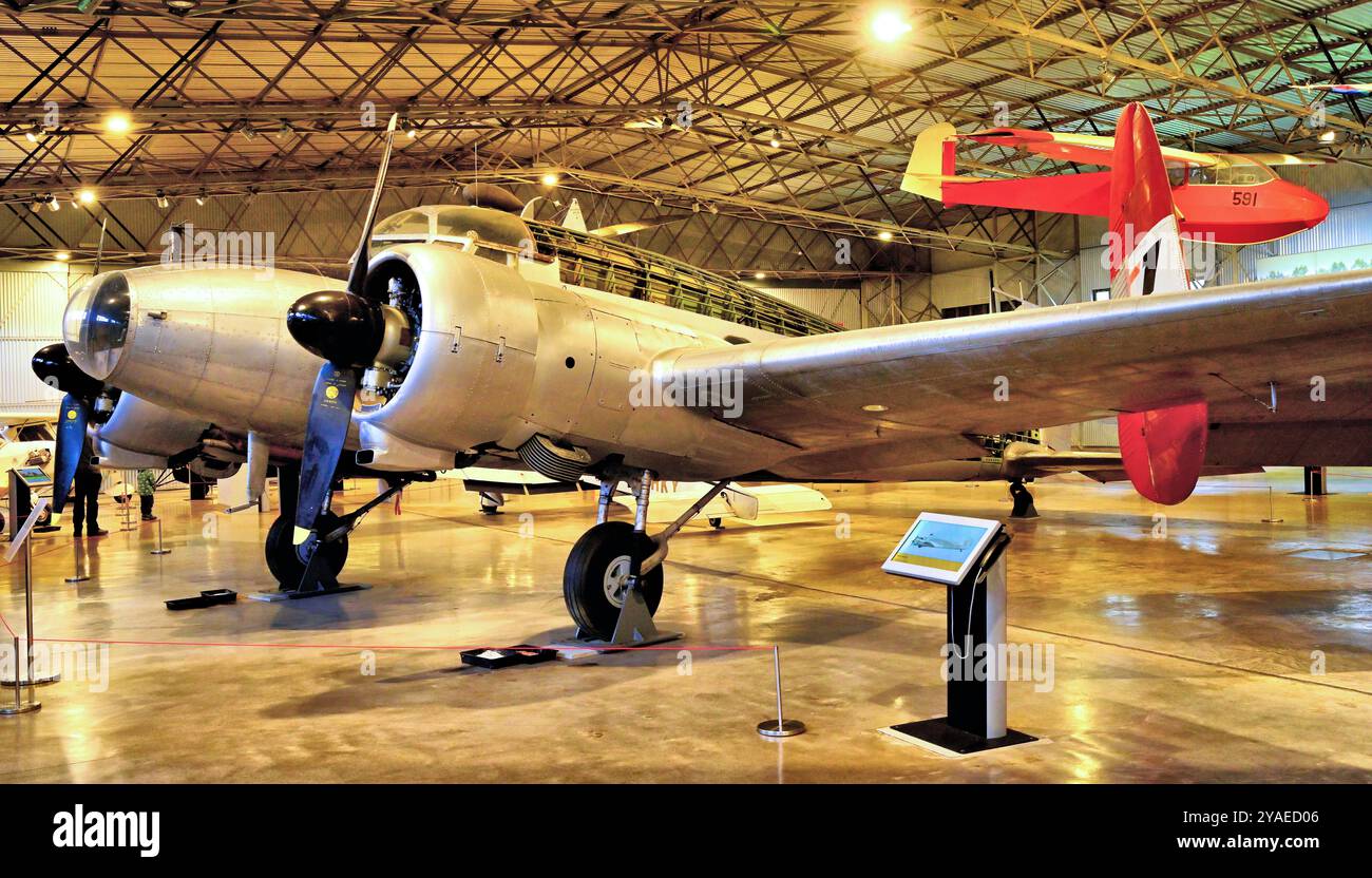 National Museum Of Flight Scotland an Avro Anson training transport and ...