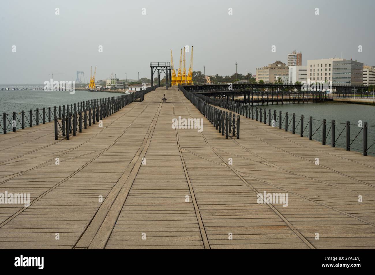 Rio Tinto Company Dock or in spanish Muelle de la Compañía de Río Tinto ...