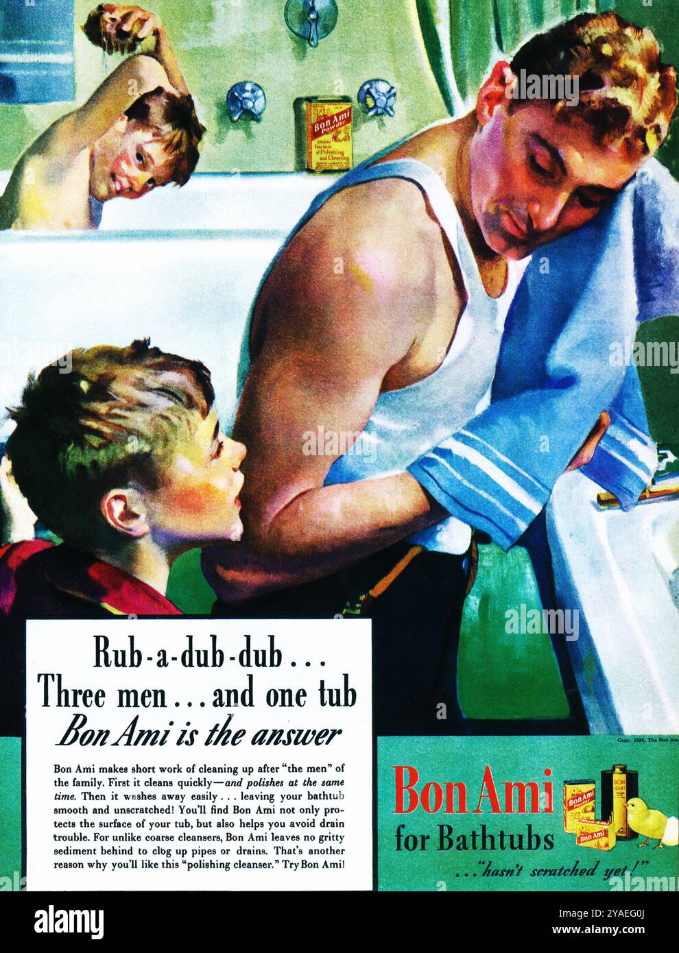 1931 Old Dutch Girl Cleanser Ad Stock Photo - Alamy