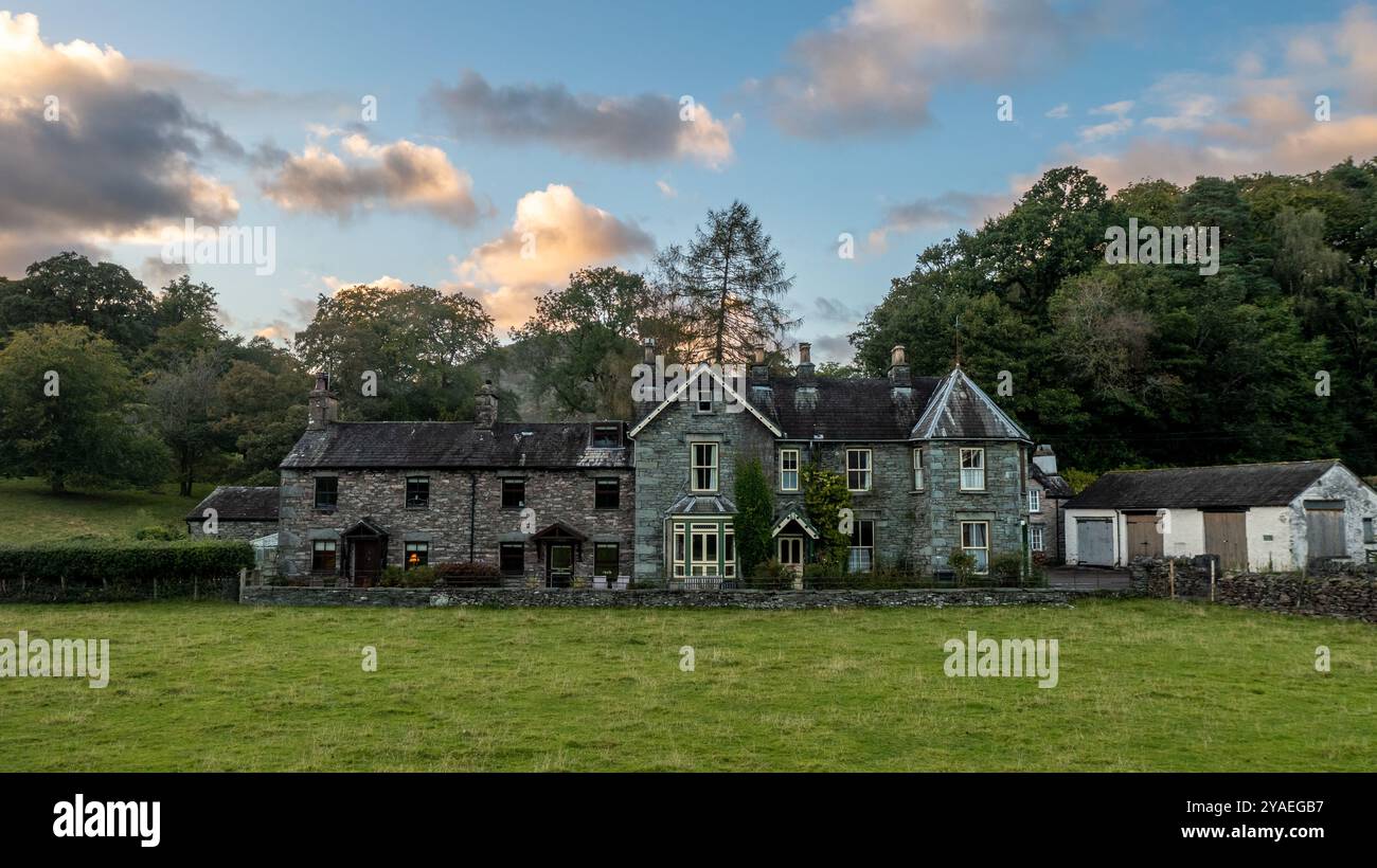 GRASMERE, CUMBRIA, UK - SEPTEMBER 11, 2024. Typical Lake District ...
