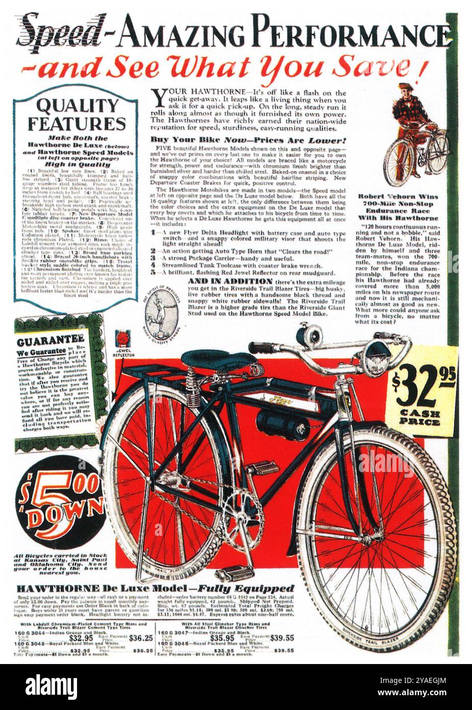 Advertising poster bicycle Cut Out Stock Images & Pictures - Alamy