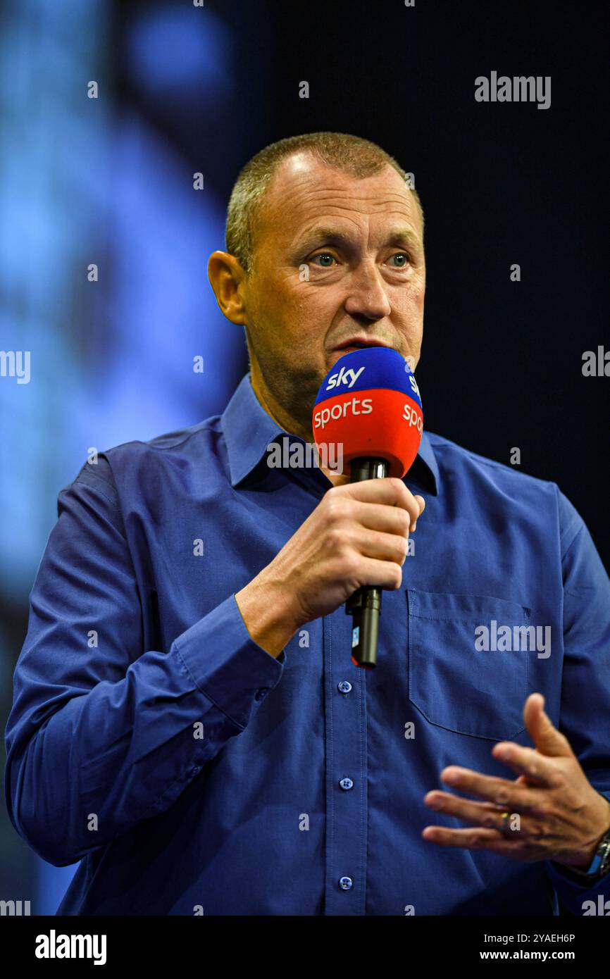 13th October 2024, Mattioli Arena, Leicester, England; 2024 PDC ...