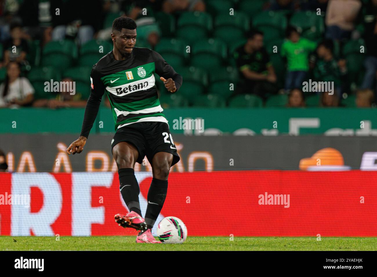 Ousmane Diomande during Liga Portugal game between teams of Sporting CP ...
