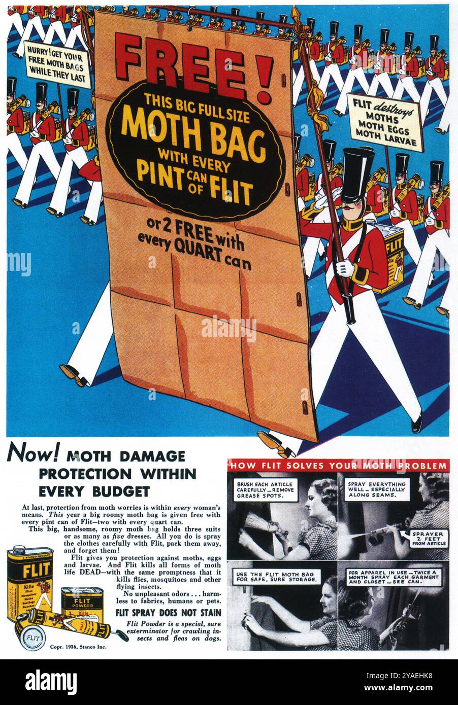 Moth killer advert hi-res stock photography and images - Alamy
