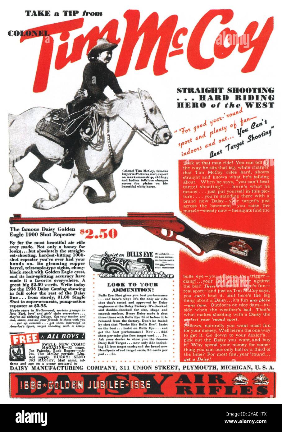 Daisy air rifles hi-res stock photography and images - Alamy