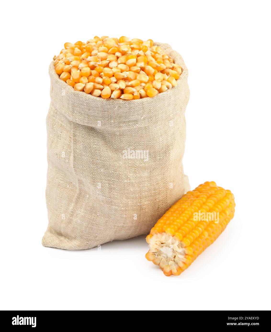 Corn meal sack Cut Out Stock Images & Pictures - Alamy