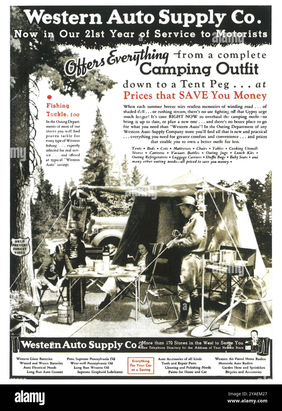 Camping vintage illustrations Cut Out Stock Images & Pictures - Alamy