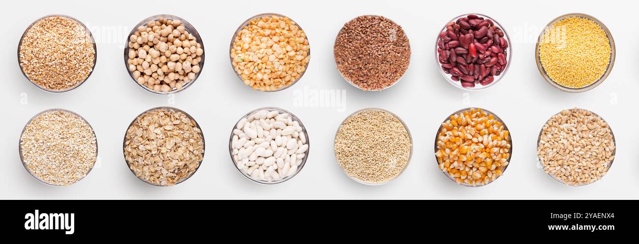 Various types beans grains hi-res stock photography and images - Alamy