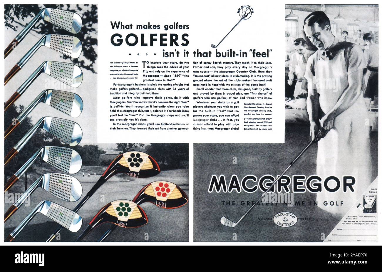 1930s golf posters hi-res stock photography and images - Alamy