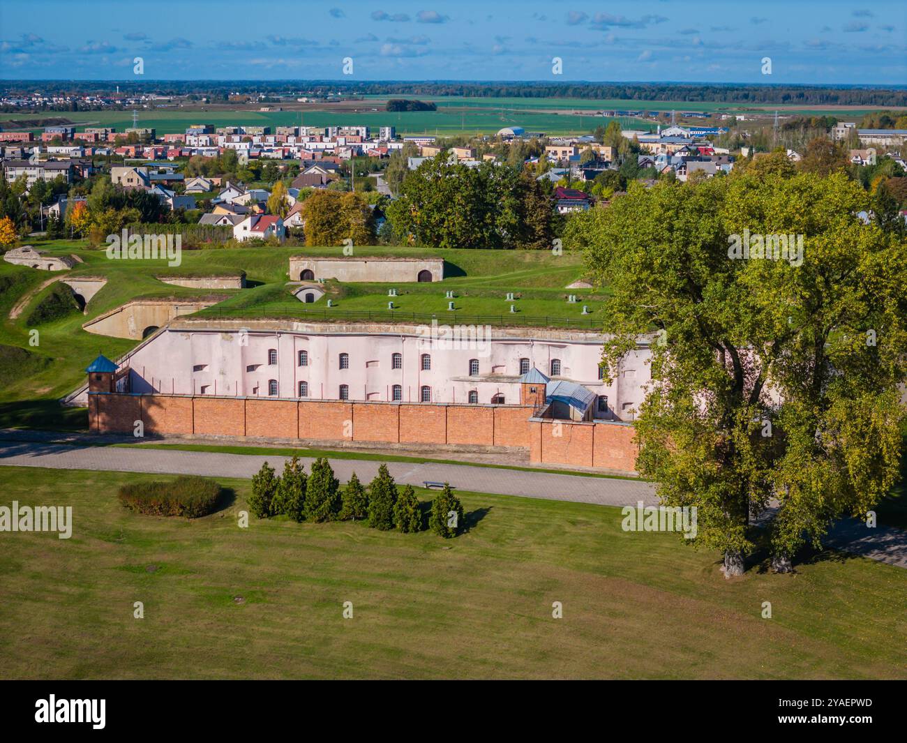 Ninth fort in Kaunas, Lithuania. Kaunas IX Fort Museum. A monument and ...