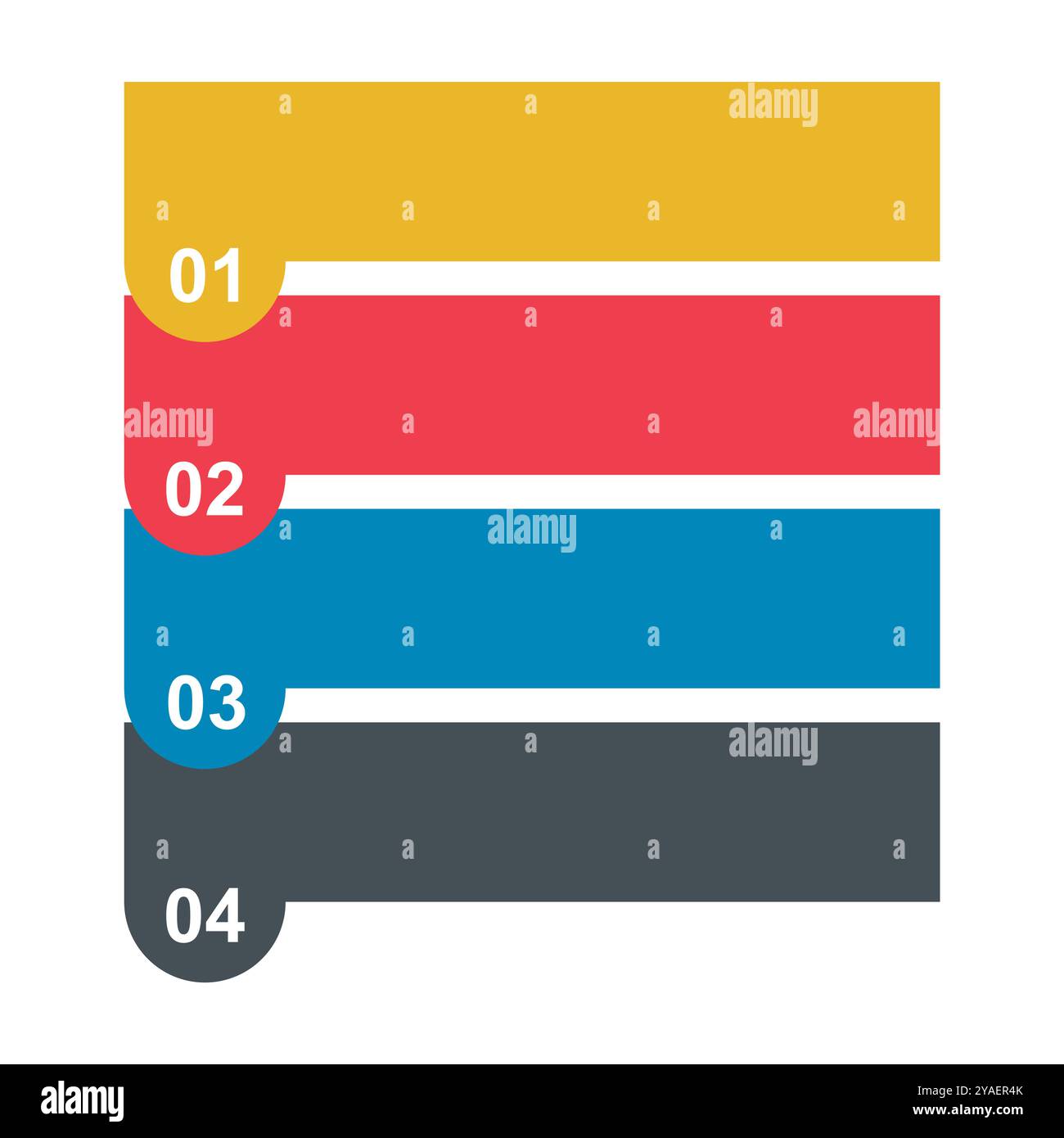 Four step infographic vertical diagram, business information design ...