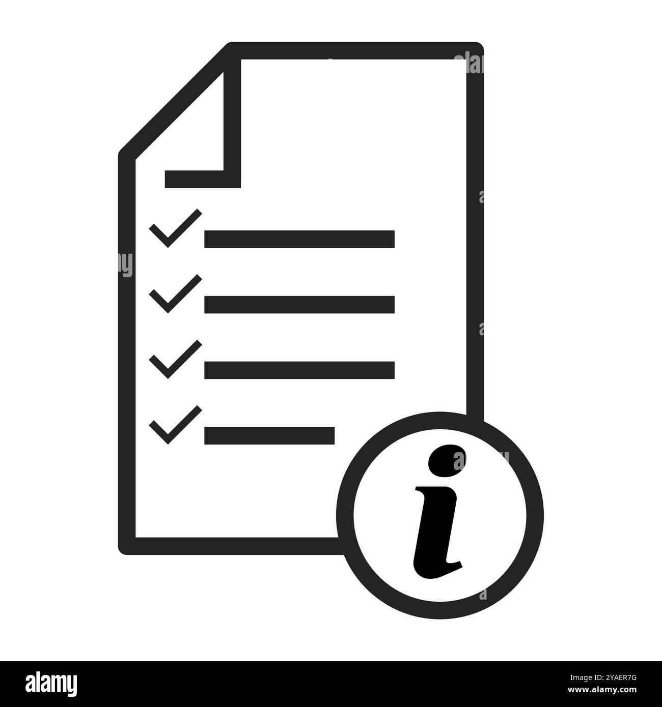 In compliance icon sign, company passed inspection symbol, complete ...