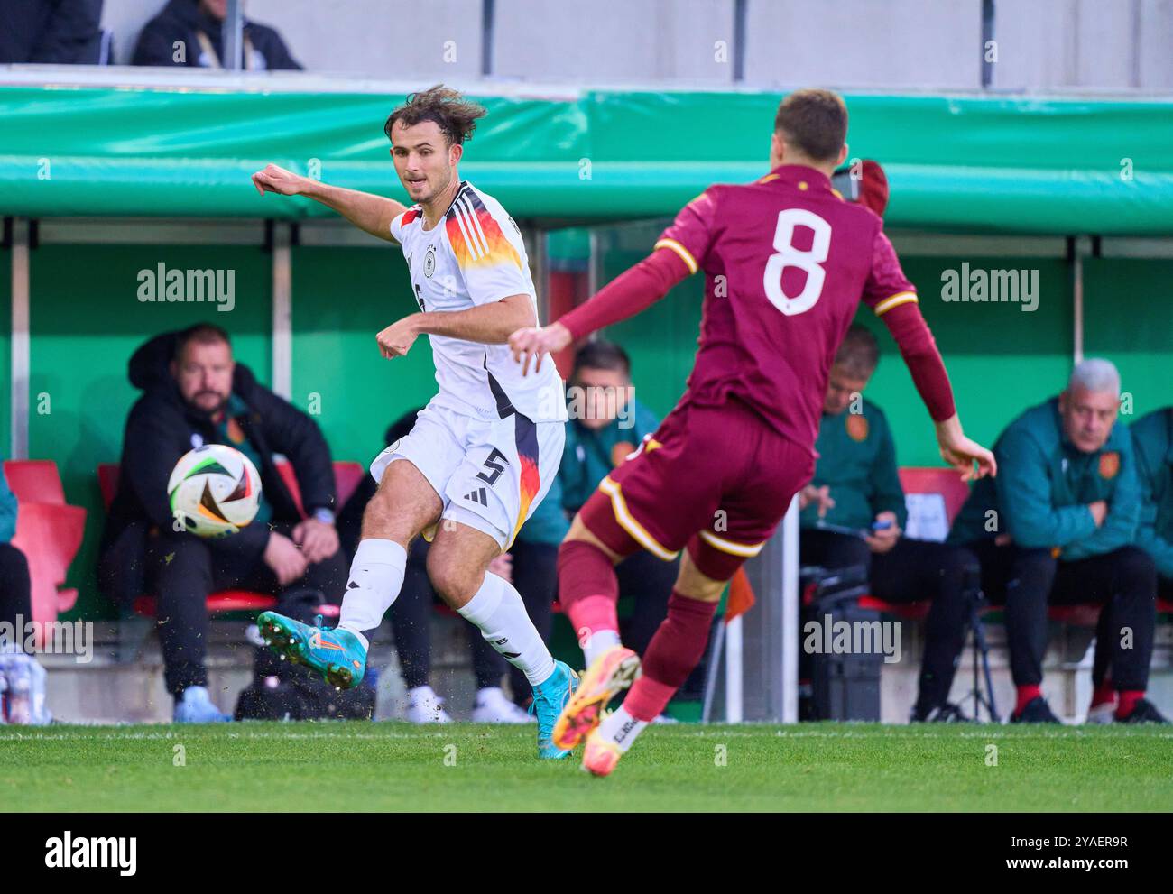 Max Rosenfelder, DFB U21 Nr.5 in the EM Qualifikation match GERMANY U21 ...