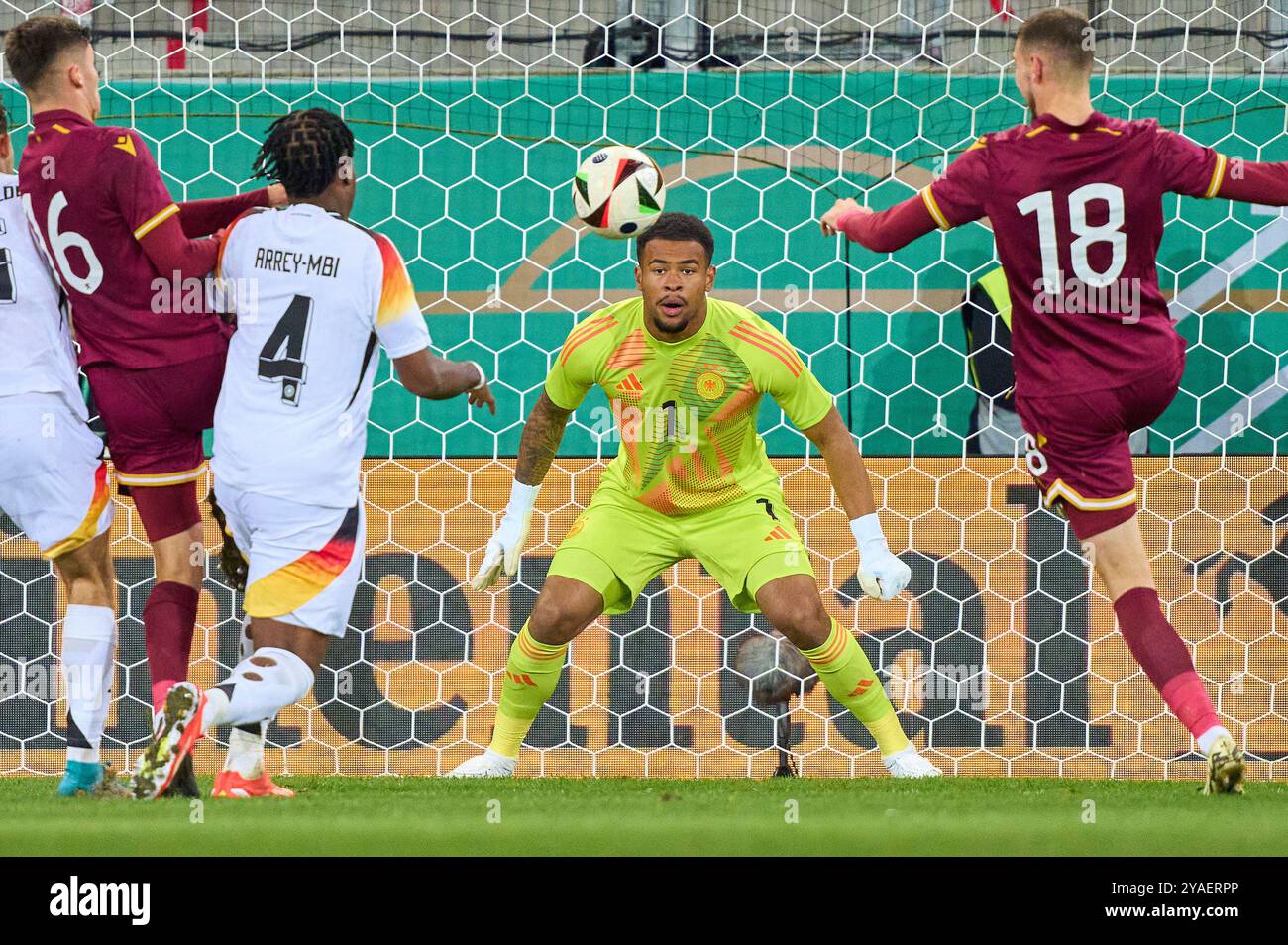 Noah Atubolu, goalkeeper DFB U21 Nr.1 in the EM Qualifikation match GERMANY U21 - BULGARIA 2-1 U ...
